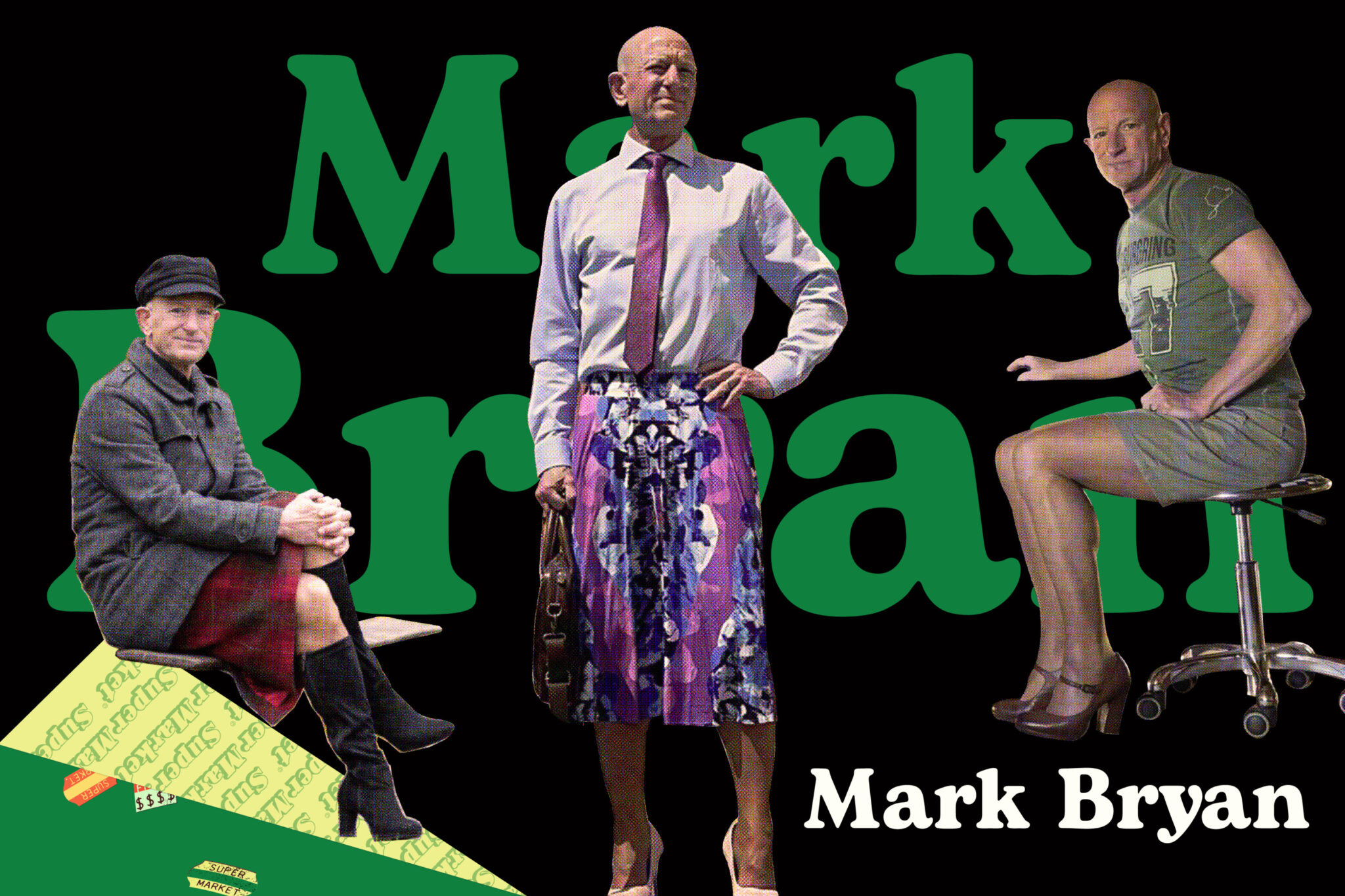 Mark Bryan ชายวัย 61 ปีผู้ใส่กระโปรงและส้นสูงไปทำงานทุกวัน