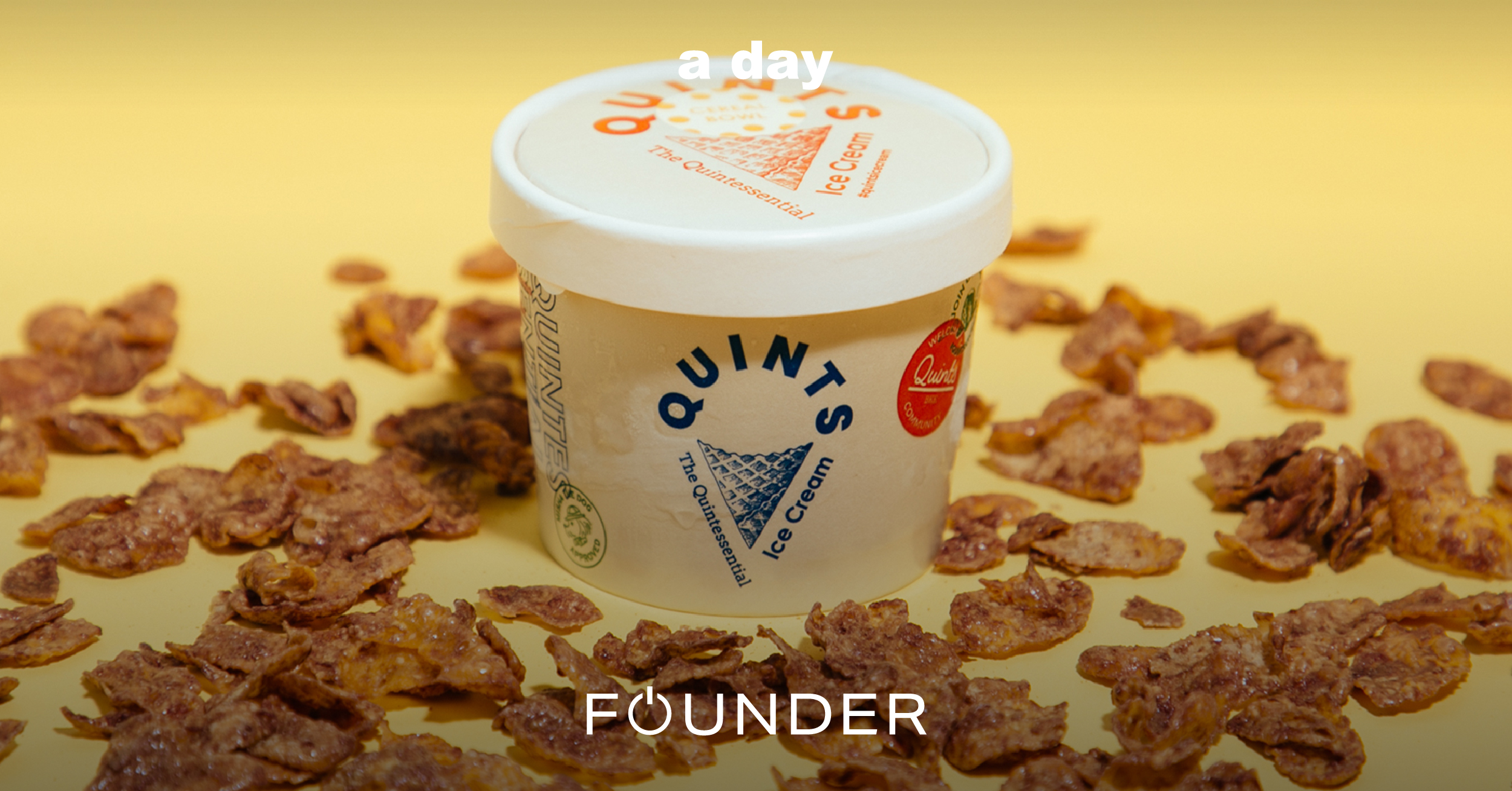 Quints ไอศครีมแฮนด์คราฟต์เครื่องแน่นจากรสชาติในจินตนาการและความทรงจำ