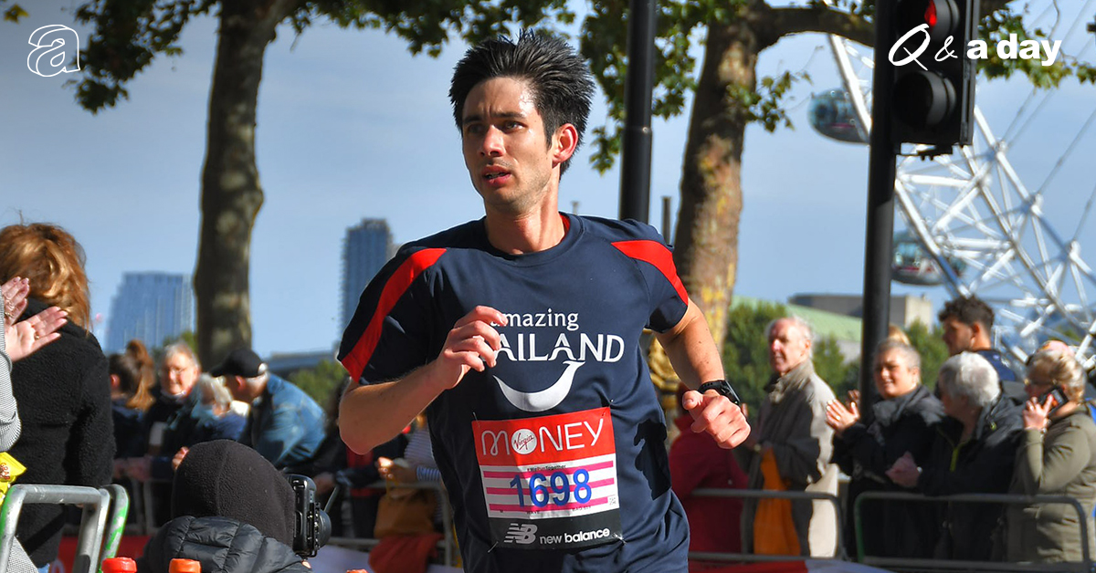 "It’s Crazy เป็นนักวิ่งมาราธอนมืออาชีพ มันไม่ง่าย" Tony Payne