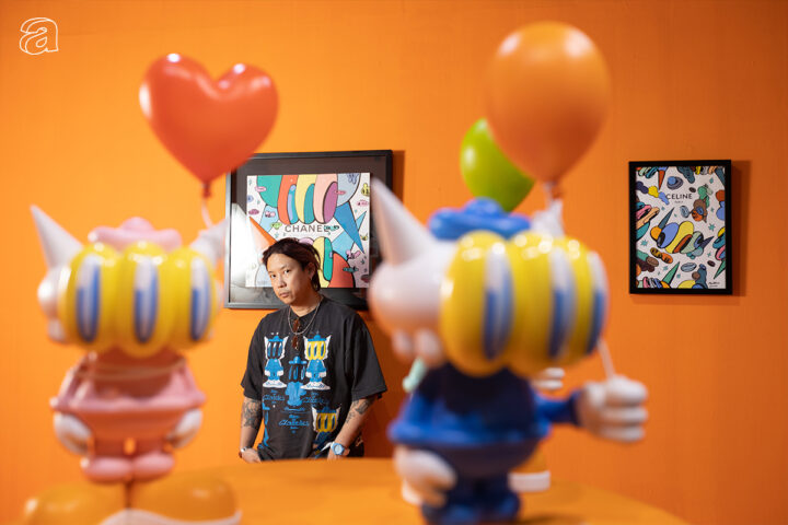 หลงไปในดินแดนมายาคติของ Benzilla ศิลปินที่เชื่อว่าโลกหมุนตามวัตถุที่ถูก ...