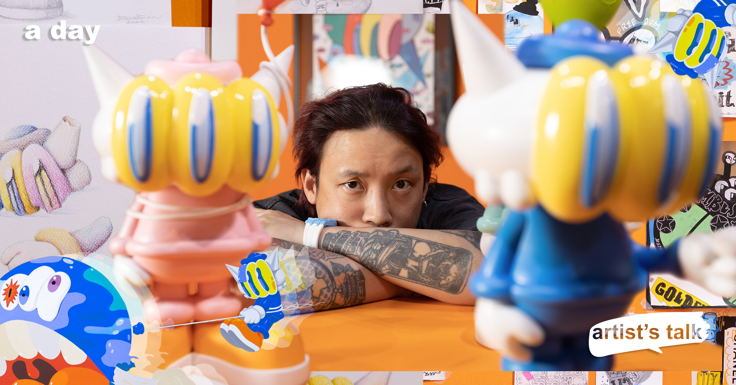 หลงไปในดินแดนมายาคติของ Benzilla ศิลปินที่เชื่อว่าโลกหมุนตามวัตถุที่ถูกทำให้นิยม » a day magazine