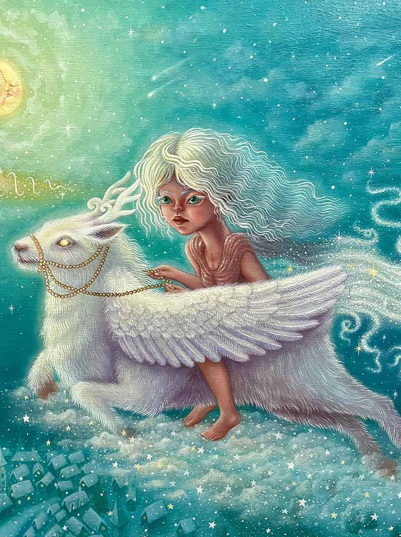 หลีกหนีความเจ็บปวดสู่การผจญภัยโลกแฟนตาซีผ่านคาแรกเตอร์เด็กผู้หญิง ‘Khajon’