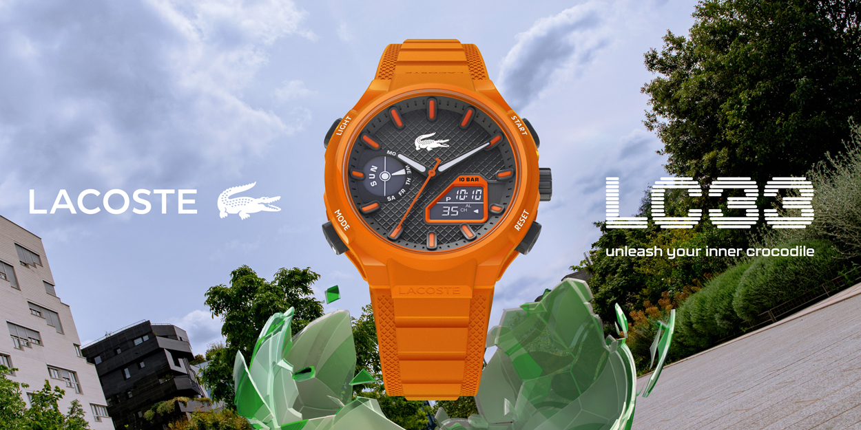 ปลดปล่อยพลังความดุร้ายในตัวคุณไปกับนาฬิกา Lacoste LC33 Collection สู่ ...